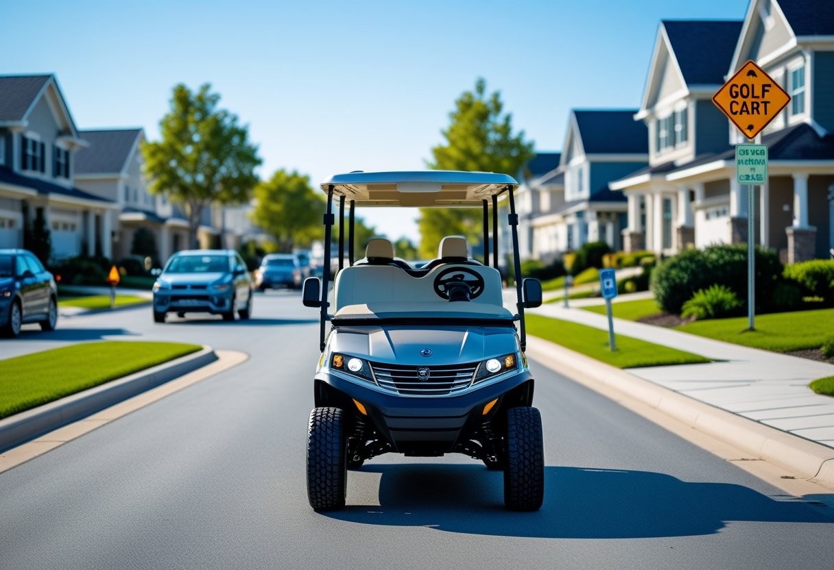 Can You Drive Golf Carts on the Road?