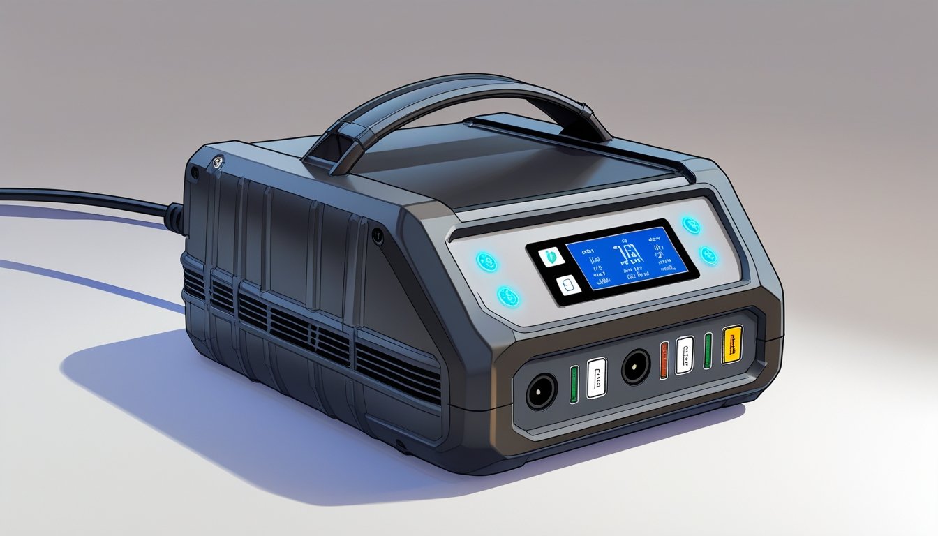 Portable Golf Cart Battery Charger | Smart Power Anywhere